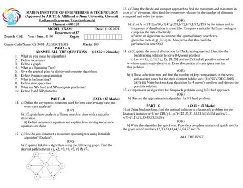Alg Cse Pdf Recurrence Relation Mathematical Relations