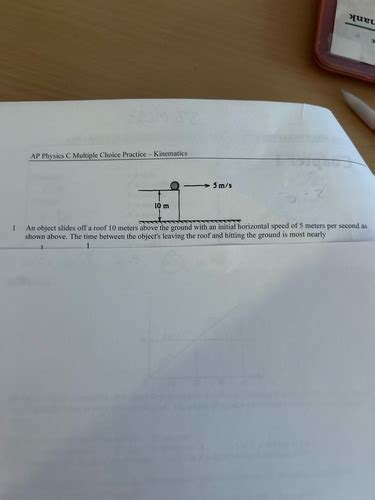 Ap Physics C Practice Workbook Mcq Flashcards Quizlet