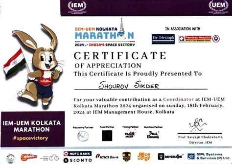 Shourov Sikder On Linkedin Leadership Teamwork Eventmanagement Iemuemkolkatamarathon2024