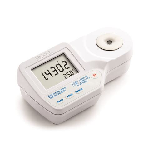 Digital Refractometer For Refractive Index And Brix Hi96800 Hanna Instruments South Africa