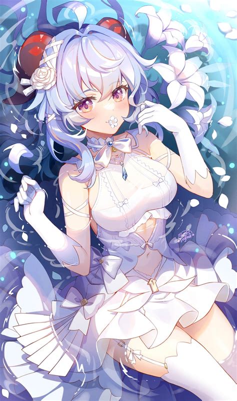 Ganyu Genshin Impact Drawn By Goulianliandogface Danbooru