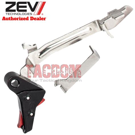 Zev Pro Flat Face Trigger Bar For Gen 1 4 Glock 17 19 22 23 26 27 32 33
