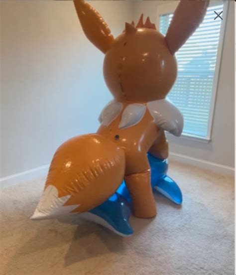 Made To Order Inflatable Pvc Eevee Bondage Suit