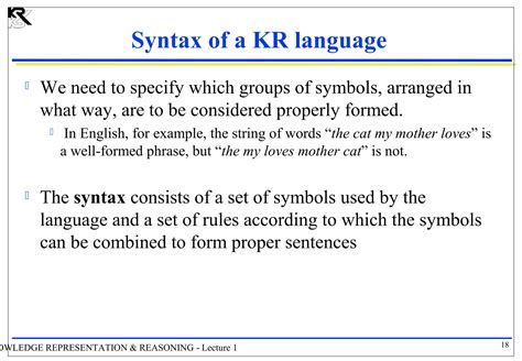 Knowledge Representation And Reasoning Ppt Knowledge Representation And Reasoning Ppt