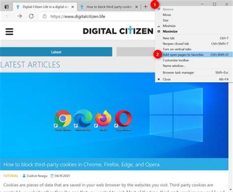 12 Ways To Manage Tabs In Microsoft Edge Digital Citizen