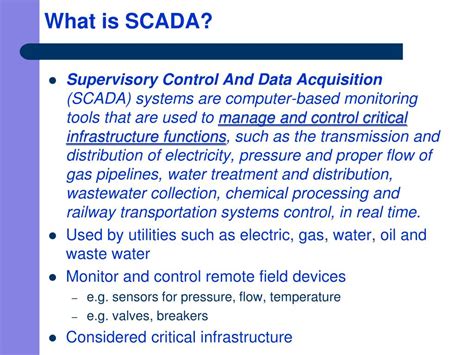 Ppt A Testbed For Secure And Robust Scada Systems Powerpoint Presentation Id979199