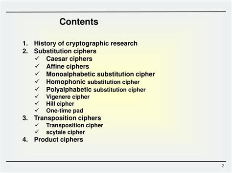 Ppt Introduction To Information Security Chapter Ii Classical Ciphers Powerpoint