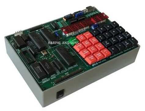 Microprocessor Training Davelopment Kit At ₹ 6300 Piece Microcontroller Training Kit In Ambala
