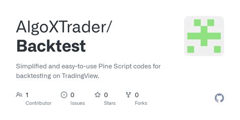 Github Algoxtraderbacktest Simplified And Easy To Use Pine Script