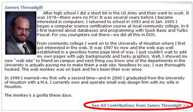 WR Workplace Communications Bio Examples