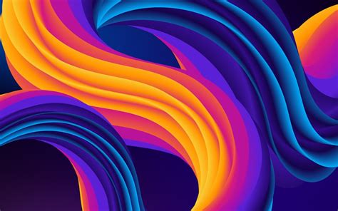 A Colorful Abstract Background With Wavy Lines Photo Free Pattern Image On Unsplash