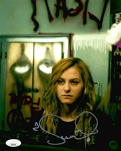 Scout Taylor Compton Autographed Signed 8x10 Photo Laurie Strode Jsa