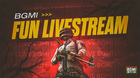 BGMI Livestream High Quality Thumbnails