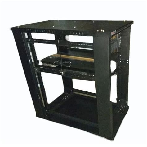 Black Networking Server Rack For Commercial Size 5x4feet Hxw At