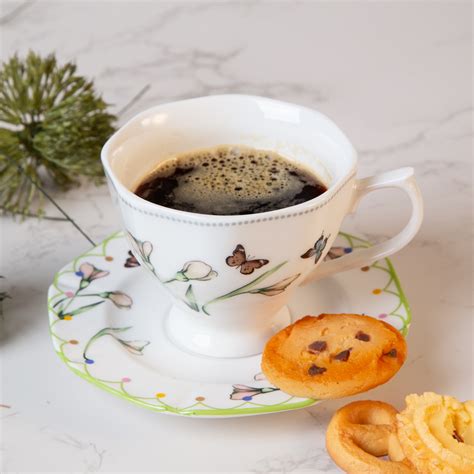 Комплект чаши за кафе чай Пеперуда 160мл S Ts Bg