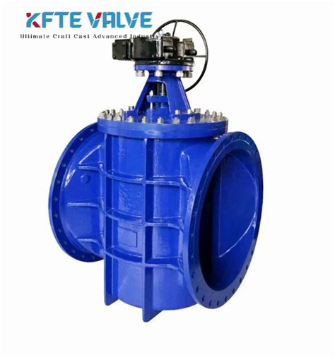 Resilient Seated Eccentric Plug Valve Manufacturer Kfte Valve