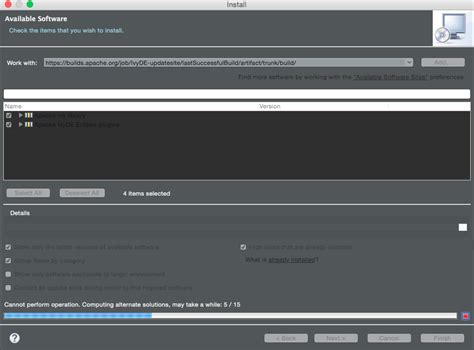 Java Install New Software In Eclipse Luna Gives Always The Error No Repository Found
