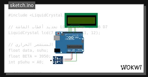 Ntc Temp Sensor Wokwi Esp32 Stm32 Arduino Simulator