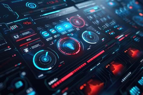 Gui Graphical User Interface Concept Premium Ai Generated Image