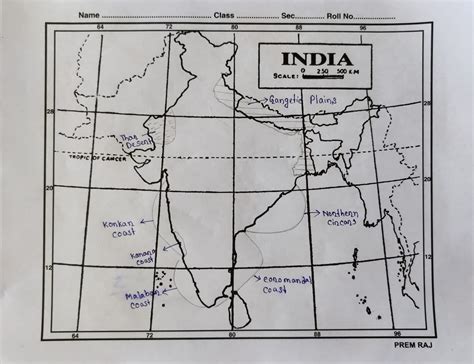 Geography Map Marking Class 10 Icse At Donald Altman Blog