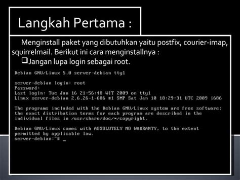 Konfigurasi Server Debian Ppt