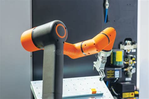 Robot Or Robotic Arm For Industrial Pick And Place Insertion Quality