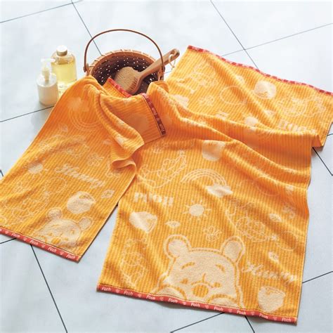 くまのプーさんのいろいろな姿が楽しめる！ベルメゾン ディズニー「柄がかわいいタオル同色セット」