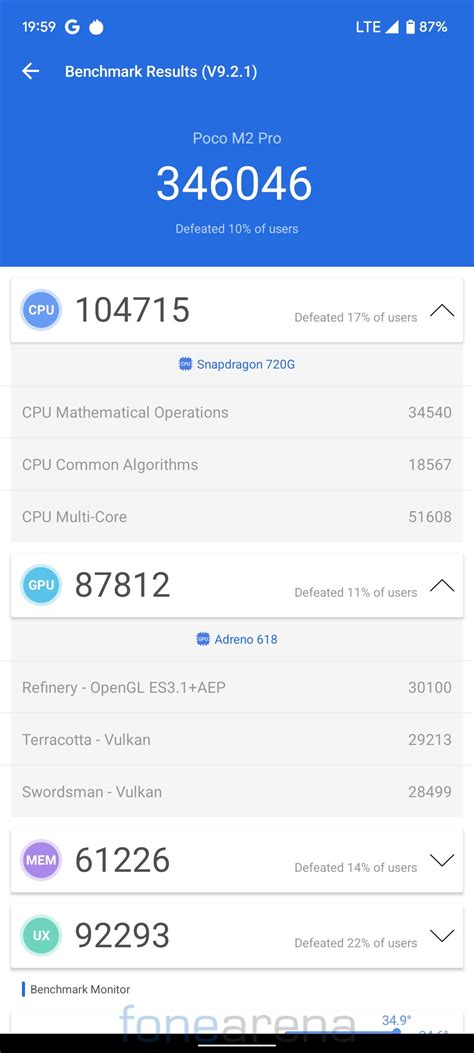 Poco M Pro Android Awaken Os Fonearena Antutu Fone Arena
