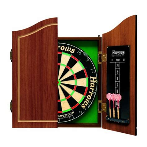 Harrows Pro Choice Cabinet Complete Dartboard Darts Set Dart Board 100 Authentic Shopee Malaysia