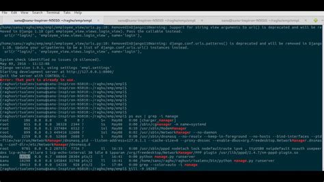 error that port is already in use youtube