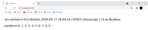 How To Use Brython In The Browser Tpoint Tech