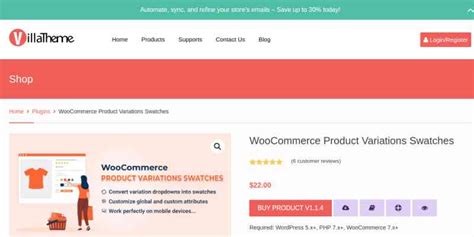 Woocommerce Product Variations Swatches Premium Pluginizer