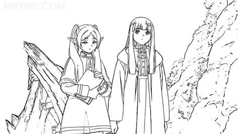 Frieren Beyond Journeys End Coloring Pages