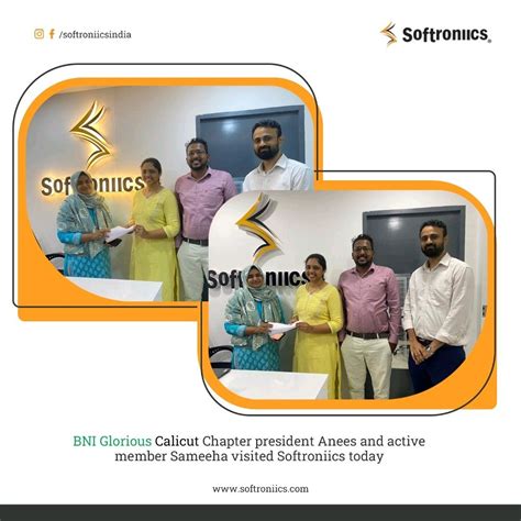 Softroniics On Linkedin Softroniics Bni Gloriouscalicutchapter Technology Innovation