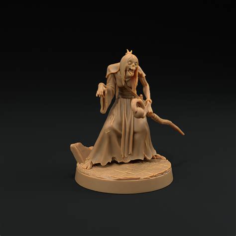 3d Printable Human Mage Zombie Presupported The Curse Of Traskvale