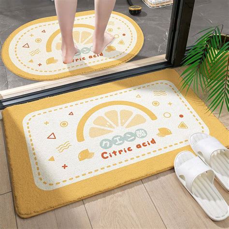Homeพร้อมส่งจากกทม มาถึงใน 3 5 วันพรมเช็ดเท้า พรมปูพื้น พื้นผ้าซับน้ำเช็ดเท้าได้ดีกันลื่น ใช้ได้
