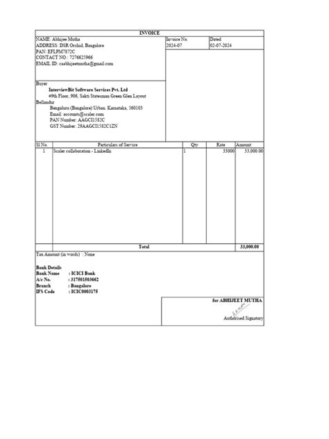 Invoice Scaler Pdf