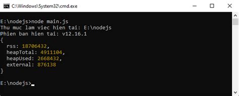 Đối Tượng Process Trong Nodejs Viettuts
