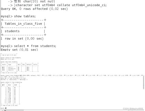 Mysql数据库简要流程与操作数据库按照流程 Csdn博客