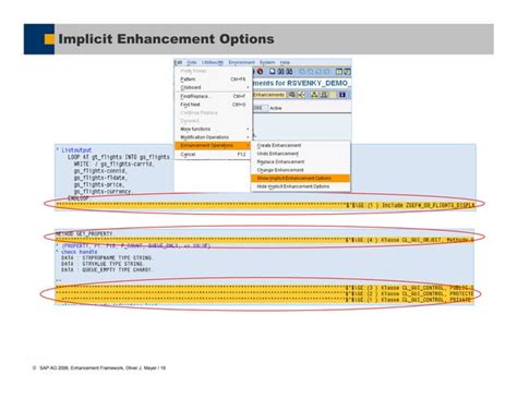 Enhancement Framework The New Way To Enhance Your Abap Systems Pdf