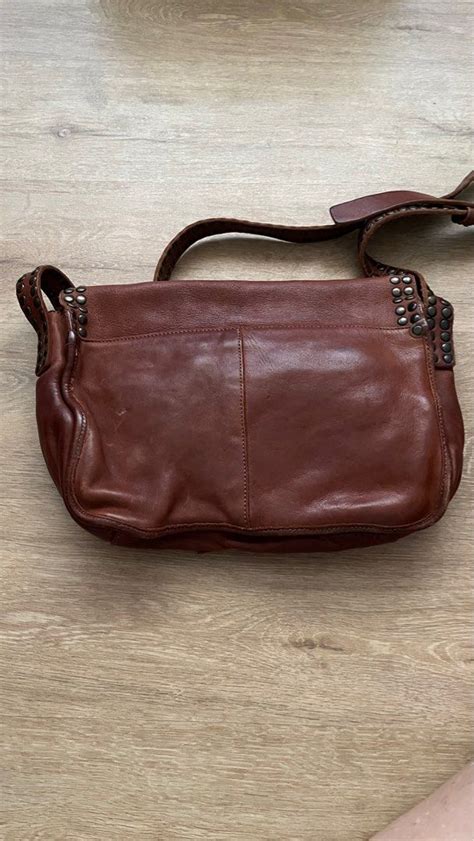 Genuine Massimo Dutti Leather Sling Bag Womens Fashion Bags