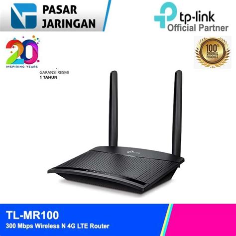 Promo Tp Link Tl Mr Mr Mbps Wireless N G Lte Router Diskon Di Seller Valmai Store