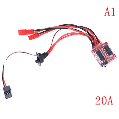 Ditur 20a Esc 30a Esc Motor Speed Rc Esc 2khz Forward Reverse Brush Brake Lazada