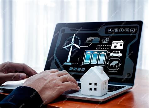 Premium Photo Smart Home Power Your Home With Renewable Energy Concept Renewable Energy Data