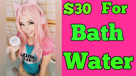 Yall Really Buying Belle Delphines Bath Water Youtube