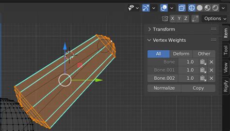 Rigging Armature Issue Mesh Doesn T Follow Bone Blender Stack Exchange