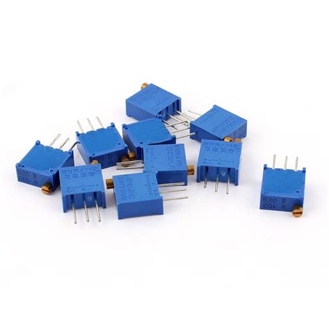 Potentiometers Passive Components Qty 80 10k Ohm Variable Resistor Horizontal Trimpot Trimmer