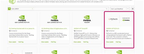 jetson 拉取nvidia 官方docker pytorch gpu镜像报错解决 知乎