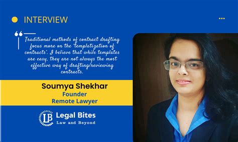 Interview Soumya Shekhar Founder Of Remote Lawyer Legal 60