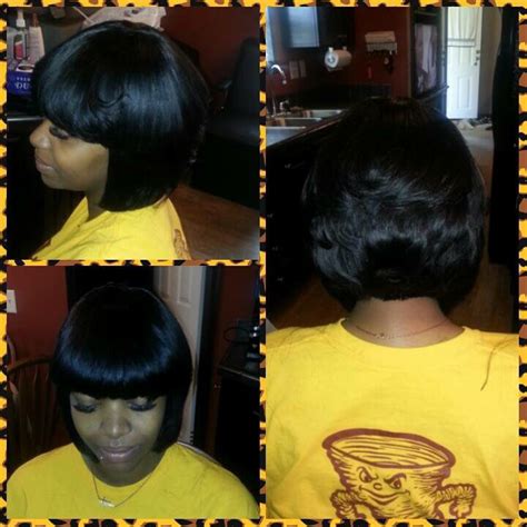 Quick Weave Bob Wit Bang Bob Weave Quick Weave Bob Hair Styles